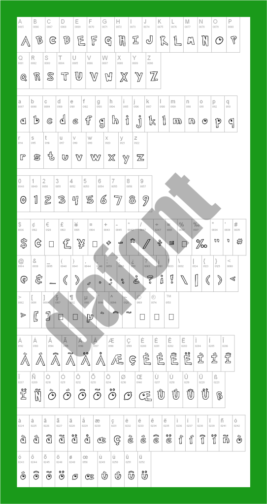 Pokemon Font - Dafont Style