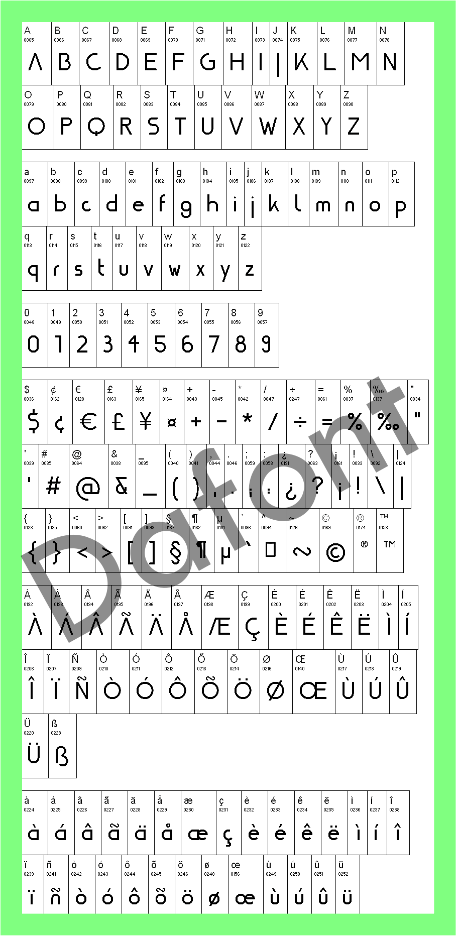 Nasa21 Font style - dafont style