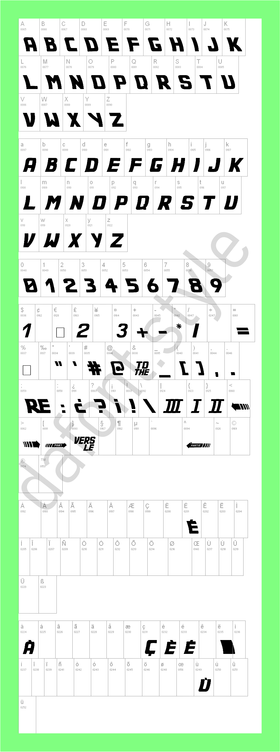 Back to the Future 2002 Font style ttf - Dafont Style