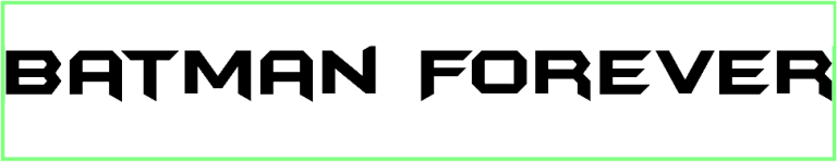 Batman Forever Font - Dafont Style