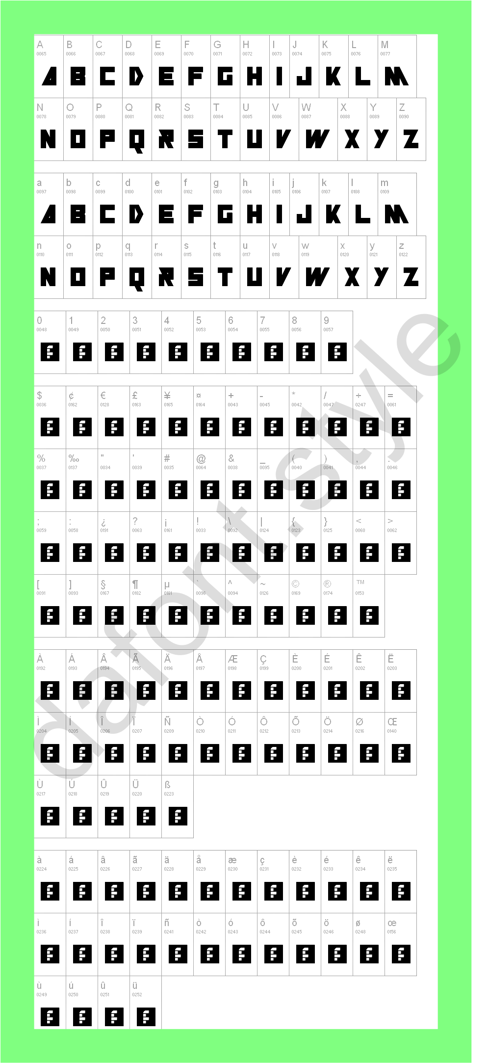 Russian Bold Font style Download - Dafont Style