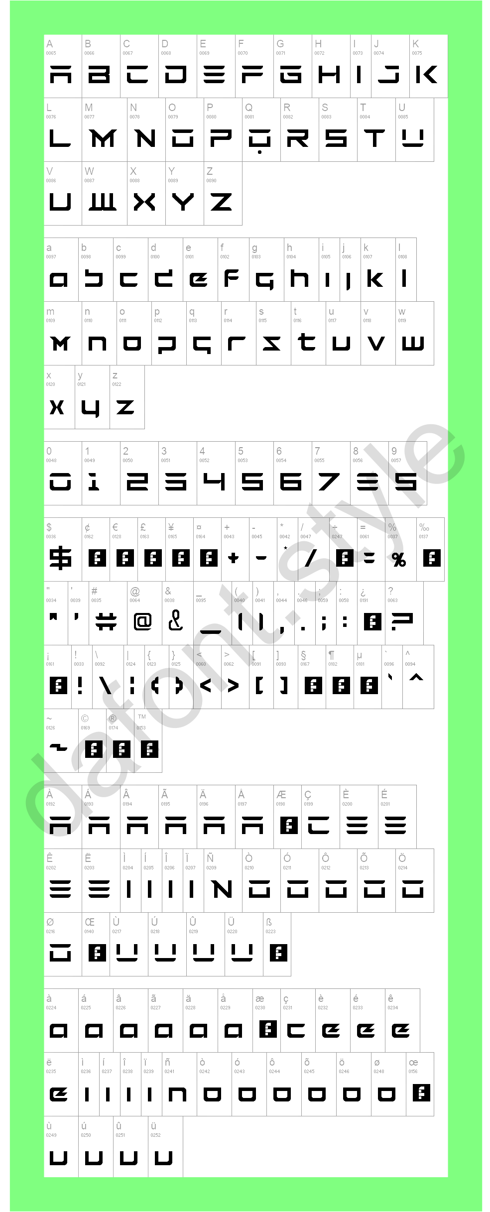 Tesla Font style Download - Dafont Style