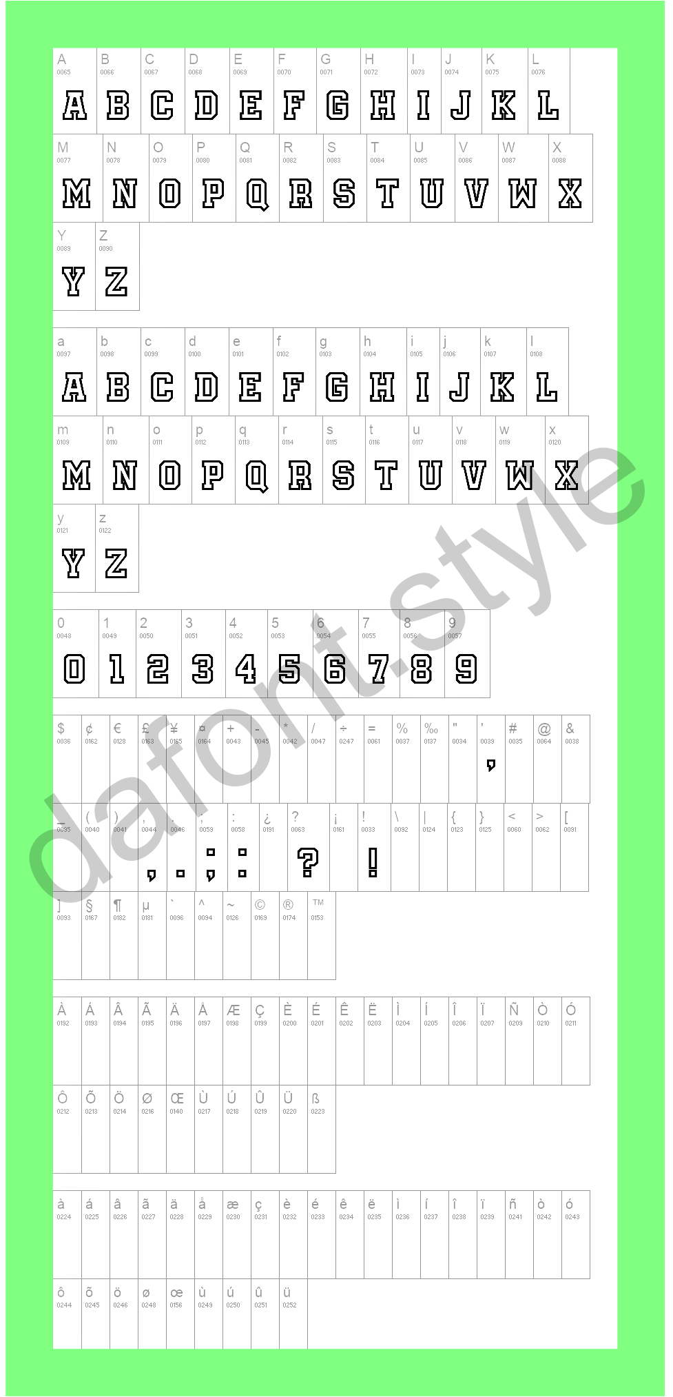 Academy Font style Download - Dafont Style