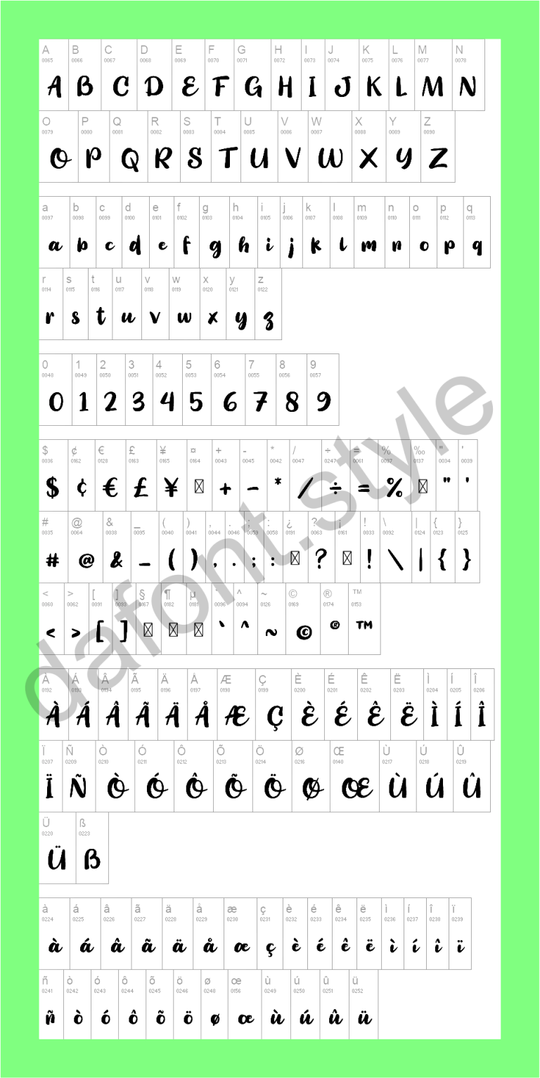 Audrey Tatum Font - Dafont Style