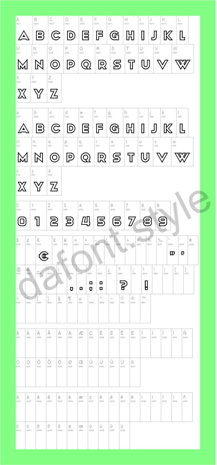 Avalon Font style Download - dafont style