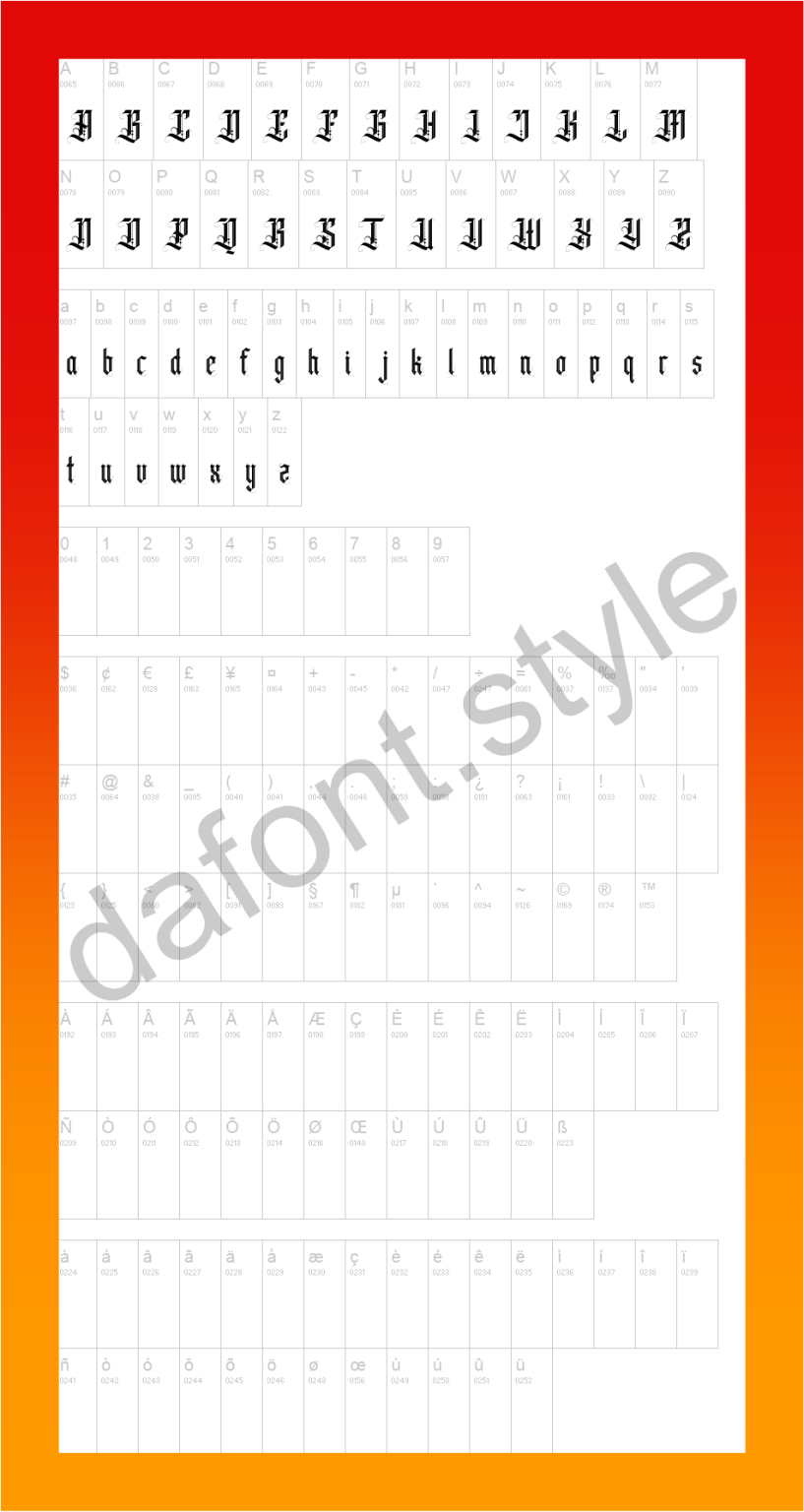 Clockwork Font style Download - Dafont Style