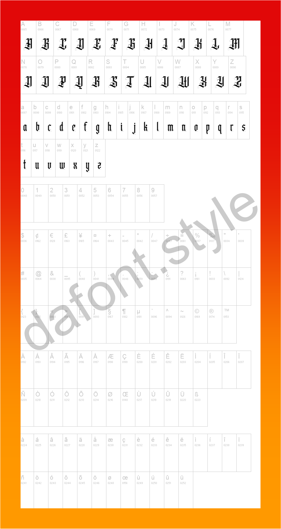 Clockwork Font style Download - Dafont Style