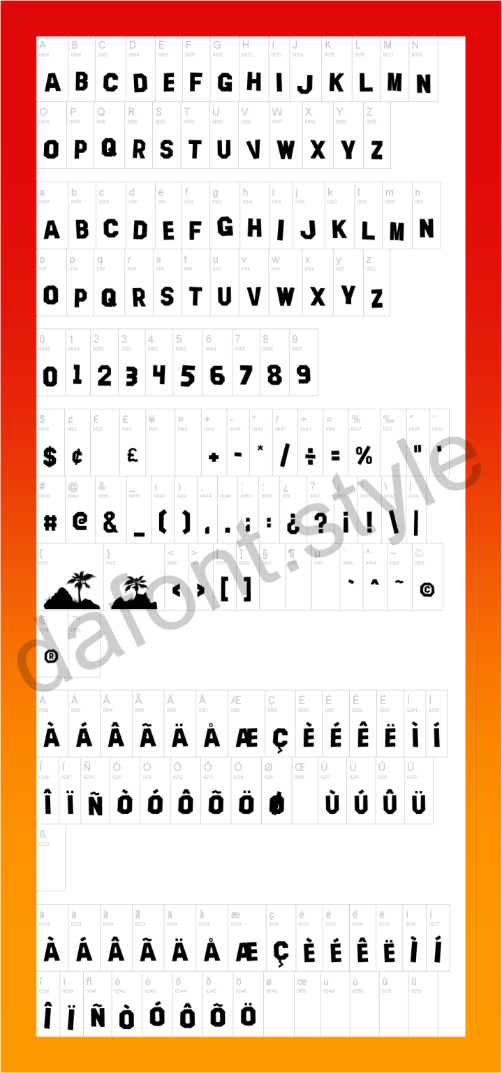 Hollywood Capital Font style - dafont style