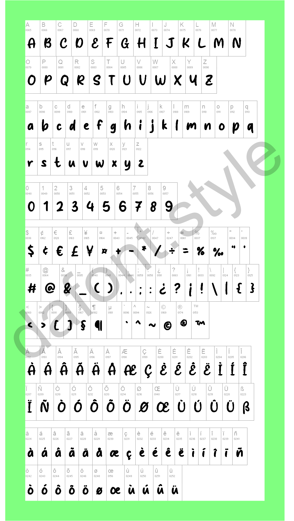 Stand Alone Font style Download - Dafont Style