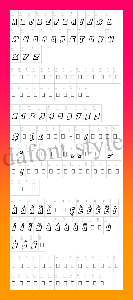 Action Comics Font style - Dafont Style