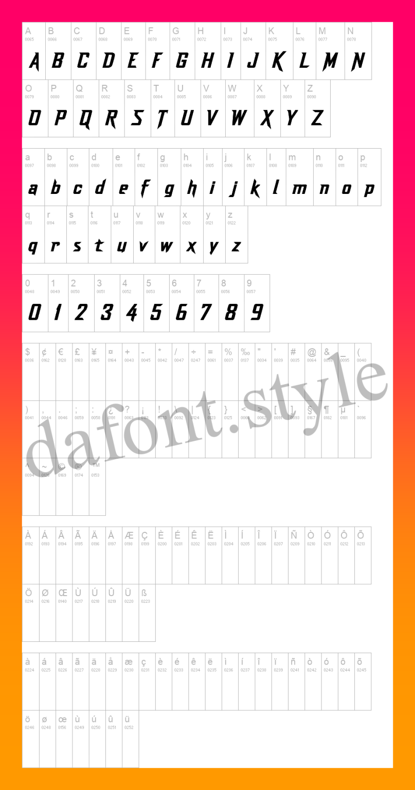 Dash Font - Dafont Style