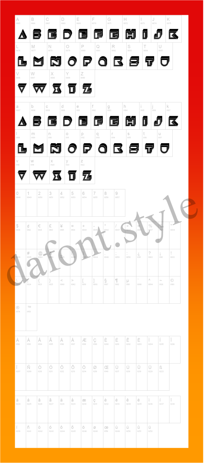 Freezer bold font style - Dafont Style