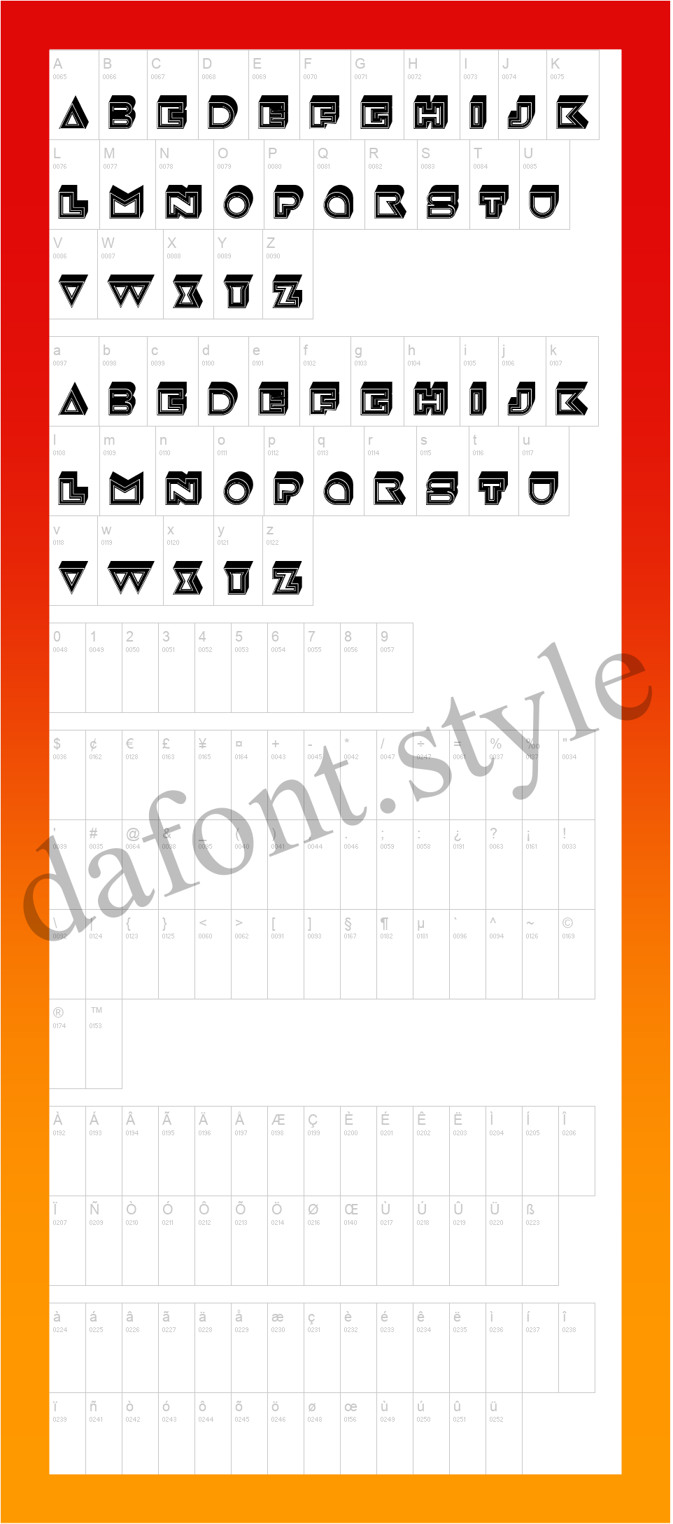 Freezer bold font style - Dafont Style