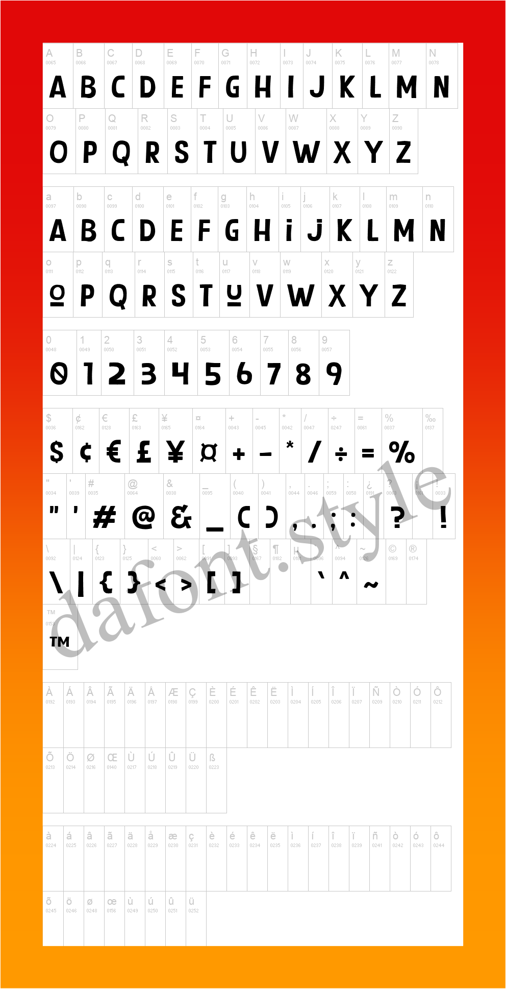 Kopiku Font style - Dafont Style