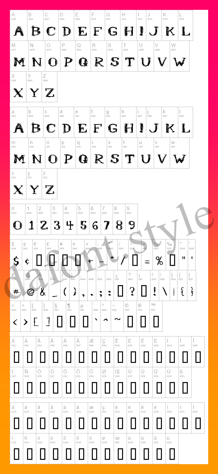 Mr. B Font style - dafont style