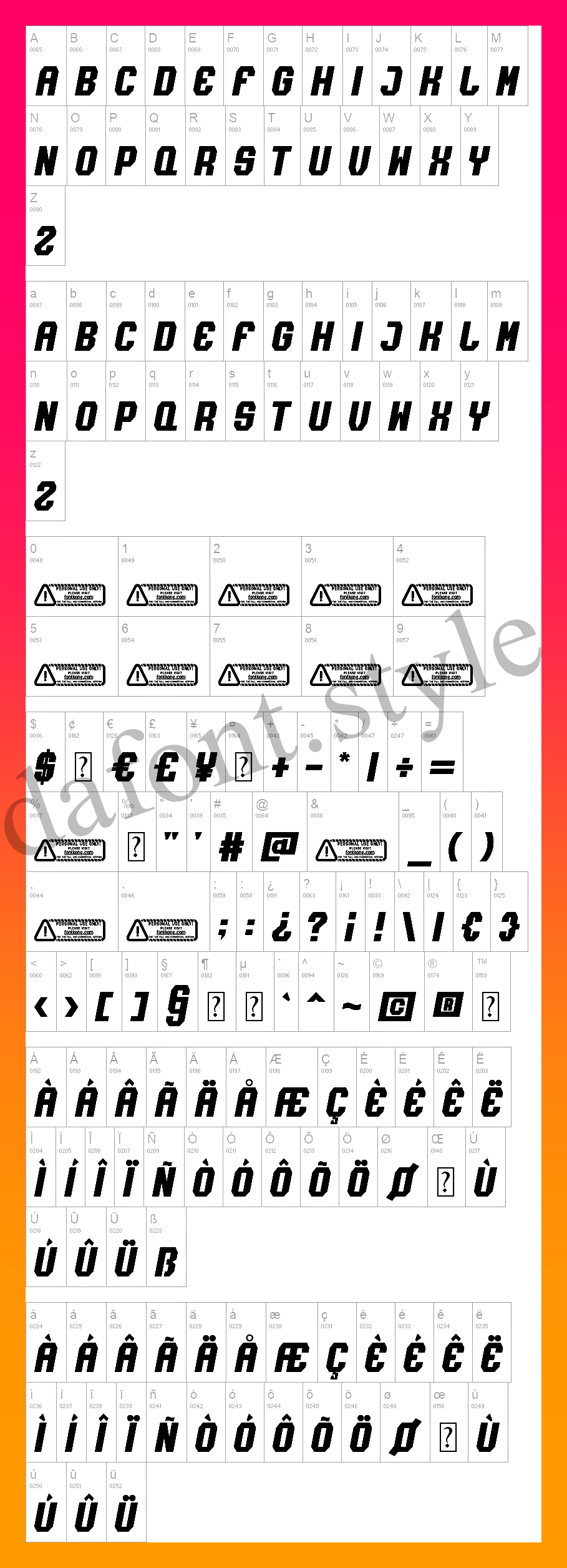 United Font - Dafont Style