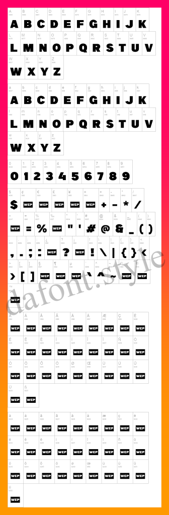 A big deal Font style - Dafont Style