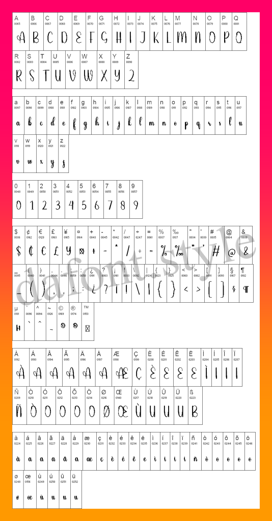 Cleaning Font style - Dafont Style