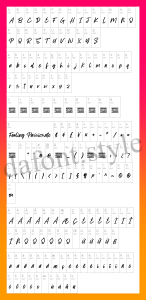 Feeling Passionate Font - Dafont Style