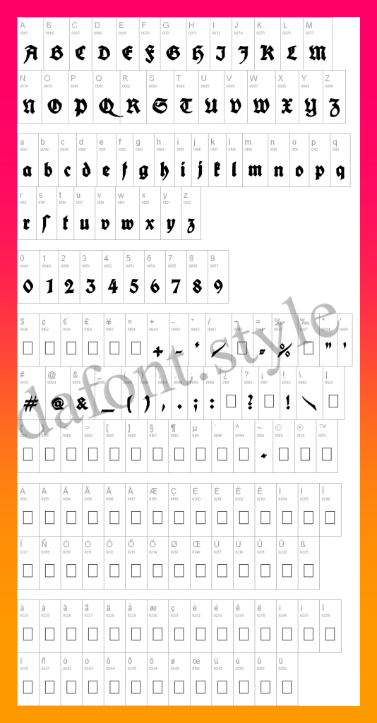 King Arthur Legend Font - Dafont Style