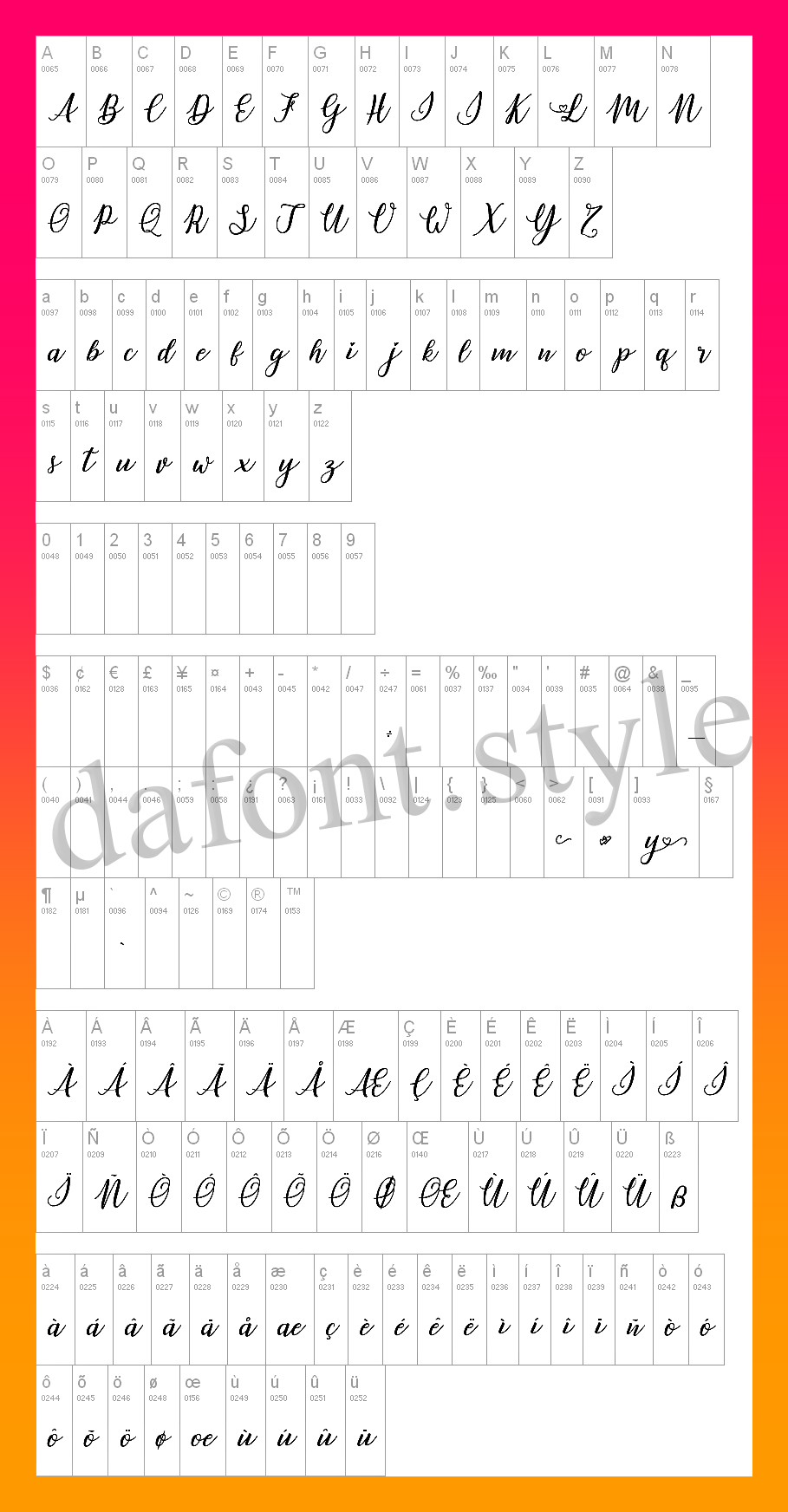 Lovely Day Font - dafont style