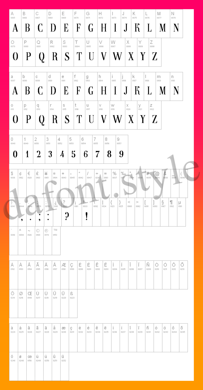 Magazine Font - Dafont Style