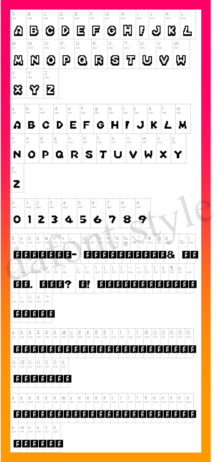 Mario Kart DS Font - Dafont Style