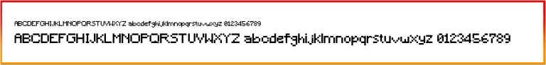 Minecraft Font - Dafont Style