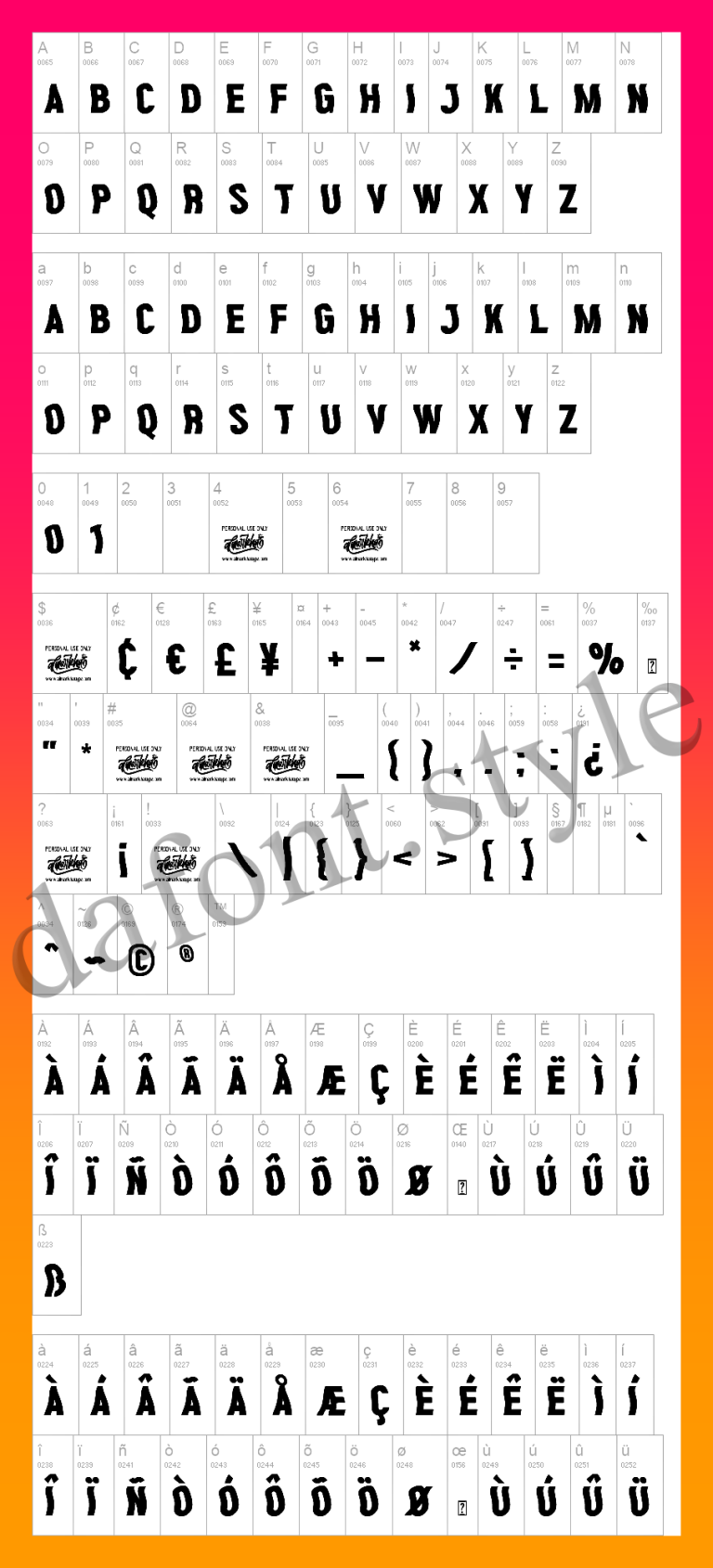 Overwave Font - Dafont Style