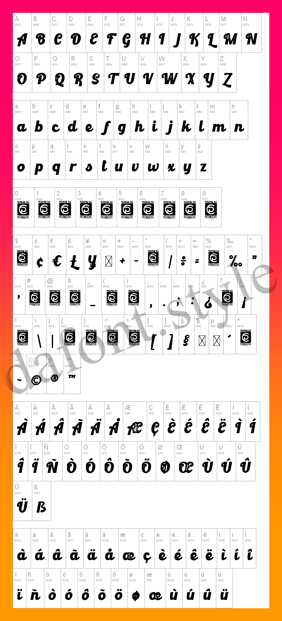 Retroking Font - Dafonts Style