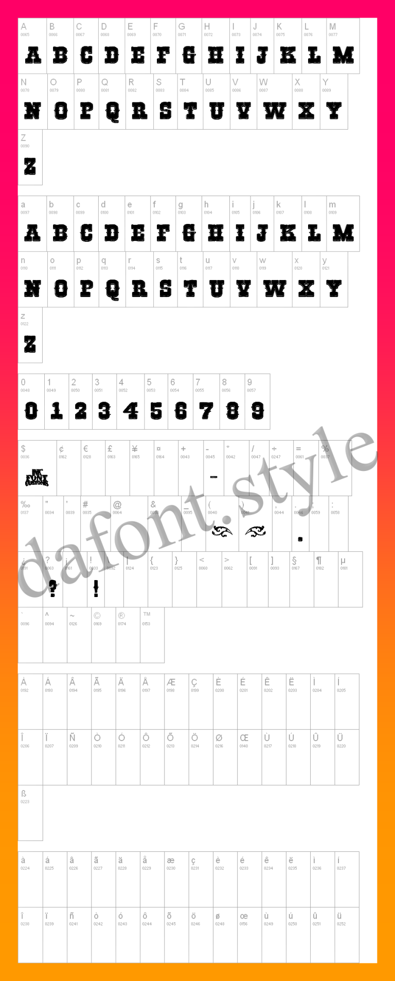 Rio Grande Font - Dafont Style