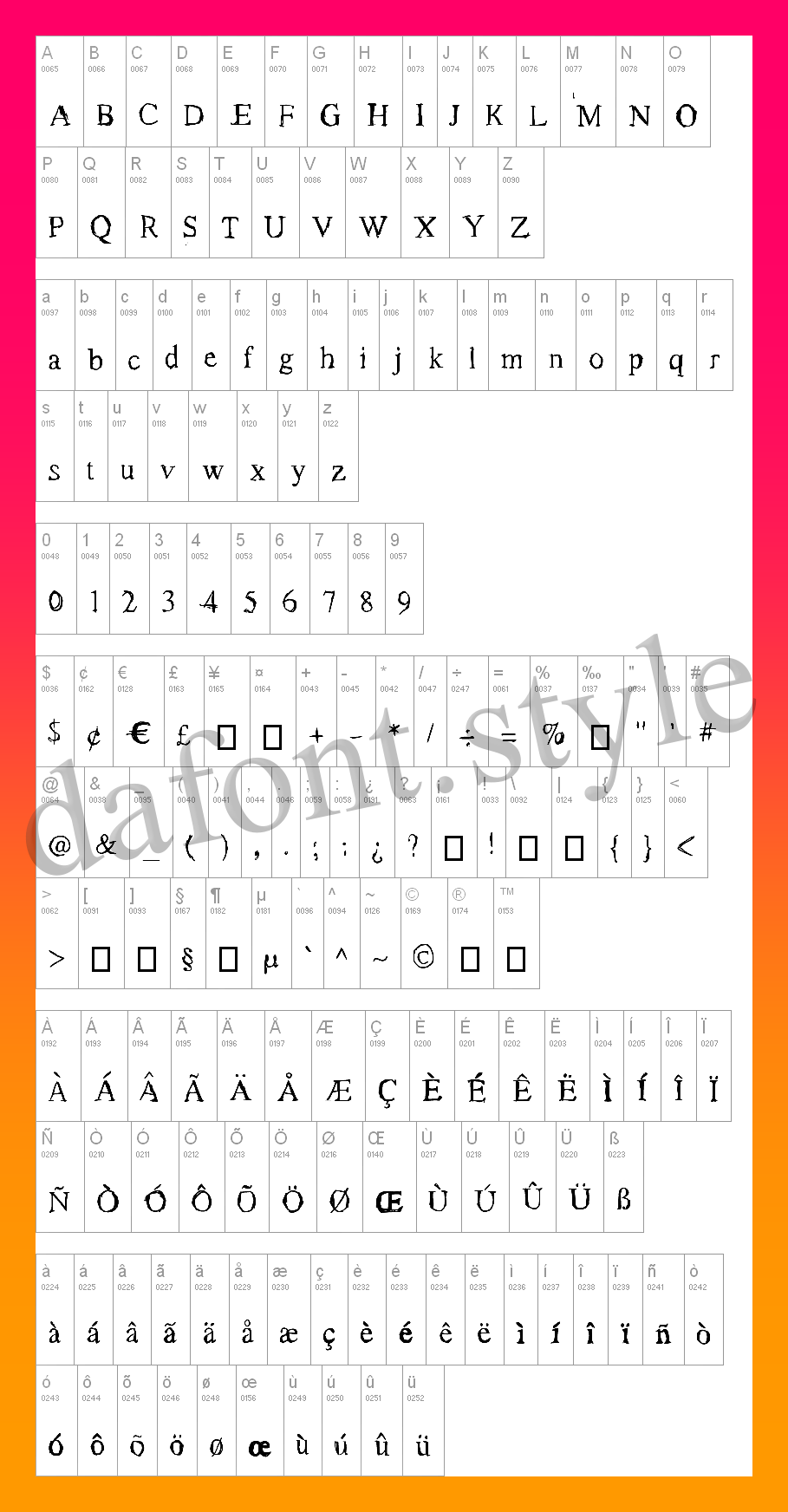 Roman New Times Font - Dafont Style