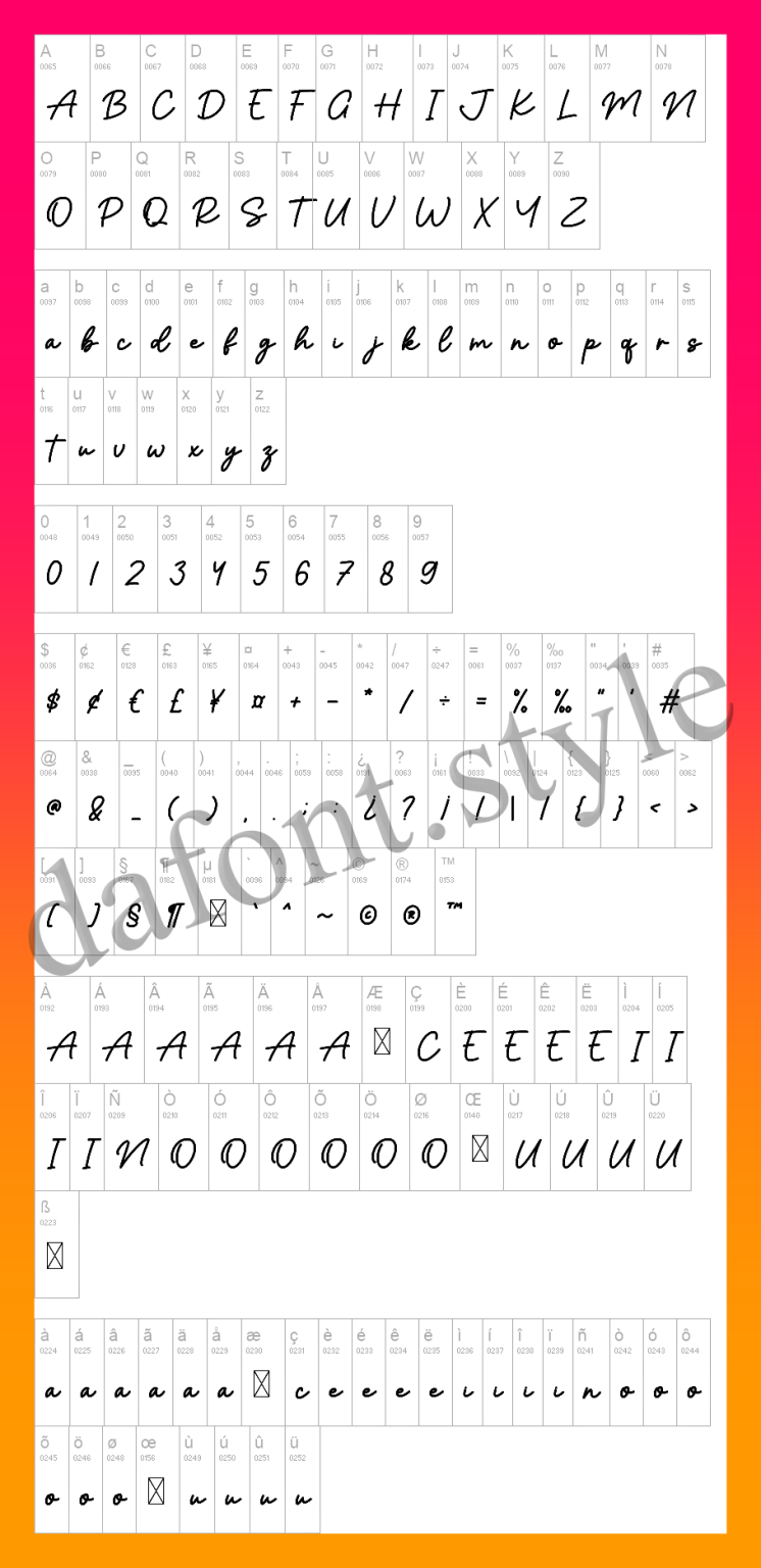 Salmon Font style - Dafont Style