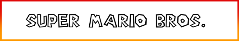 Super Mario Bros Font - DafontStyle
