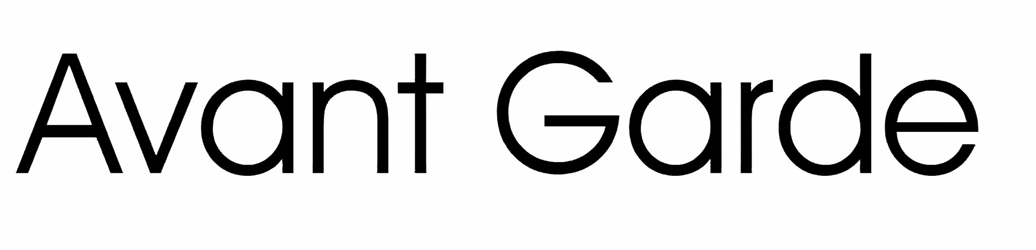 Avant Garde Font - DafontStyle