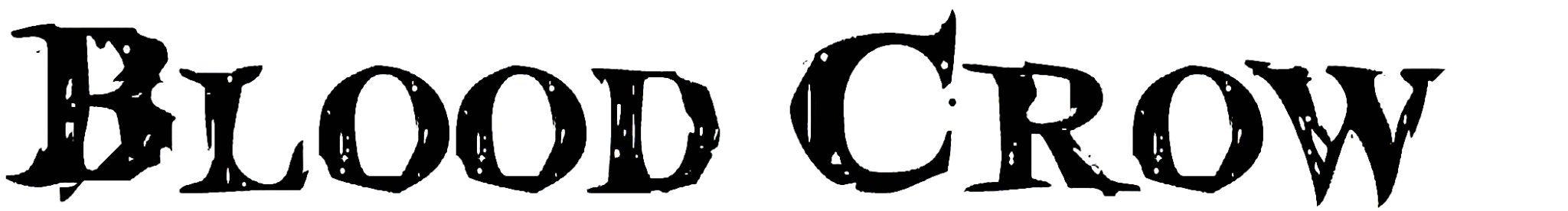 Blood Crow Font - Dafont Style