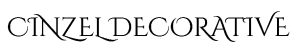Cinzel Decorative Font - DafontStyle