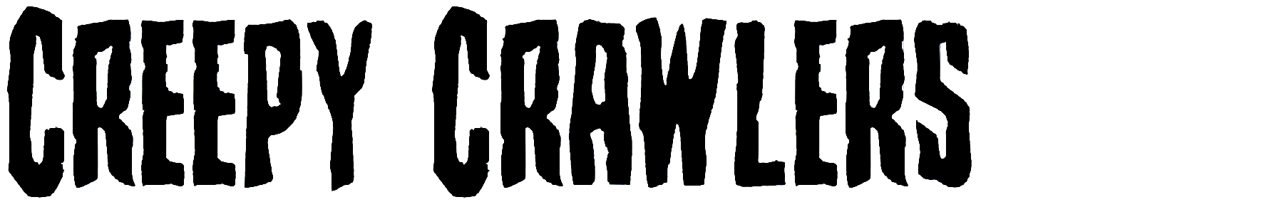 Creepy Crawlers Font - Dafont Style