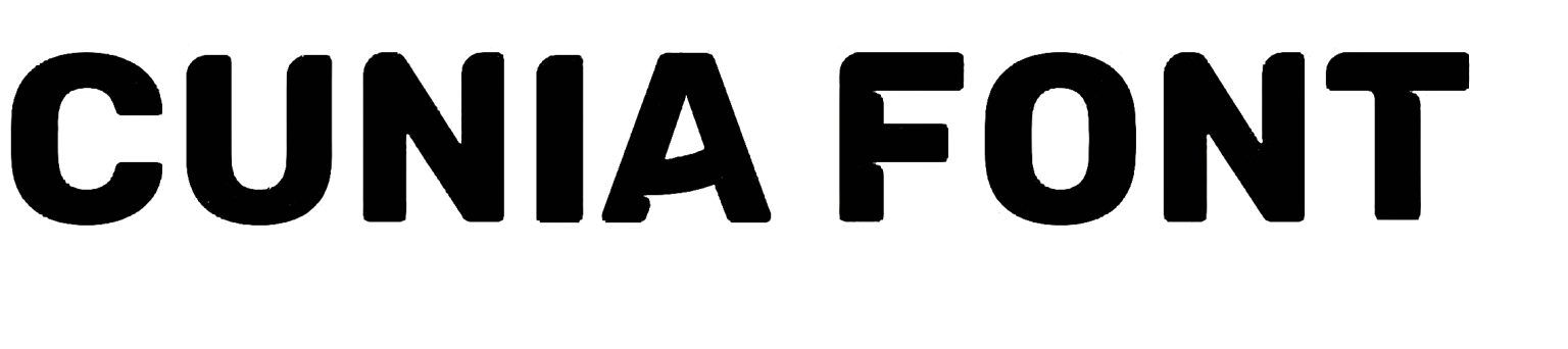 Cunia Font style - DafontStyle