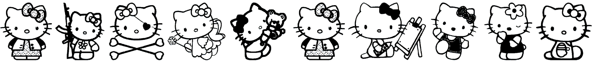 Hello Kitty Font - Dafont Style