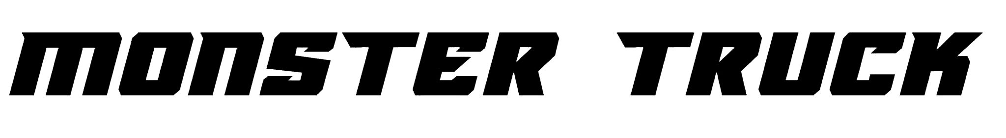 Monster Truck font style - Dafonts Style