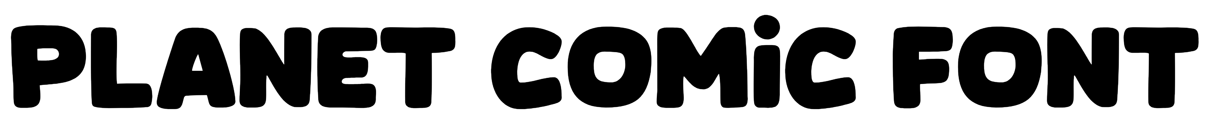 Planet Comic Font - DafontStyle