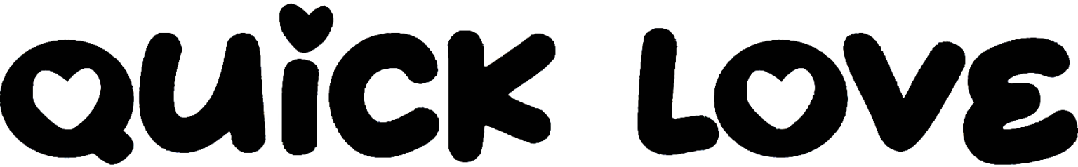 Quick Love font - DafontStyle