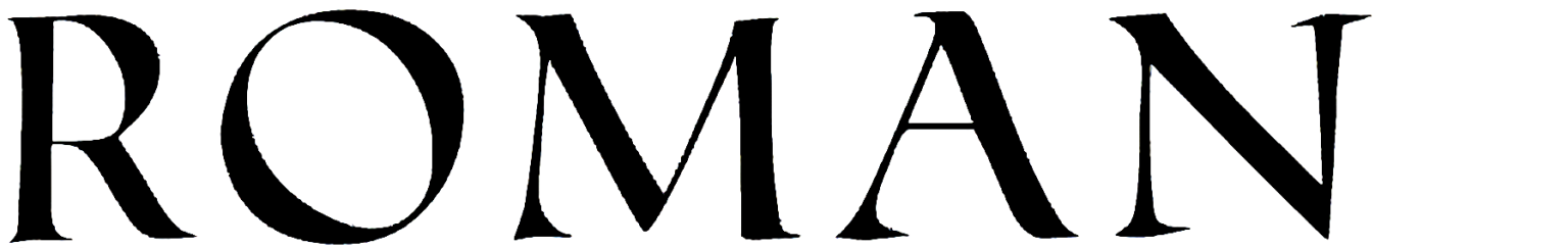 Roman SD Font - Dafont Style