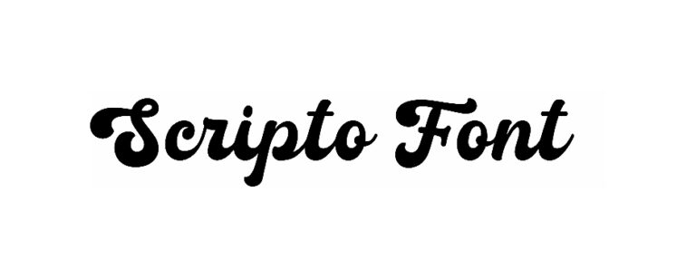 Scripto Font - Dafont Style