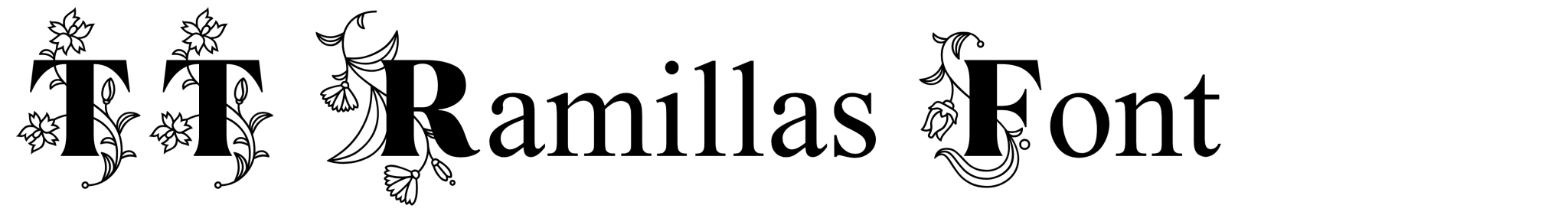 TT Ramillas Font Family - Dafont Style