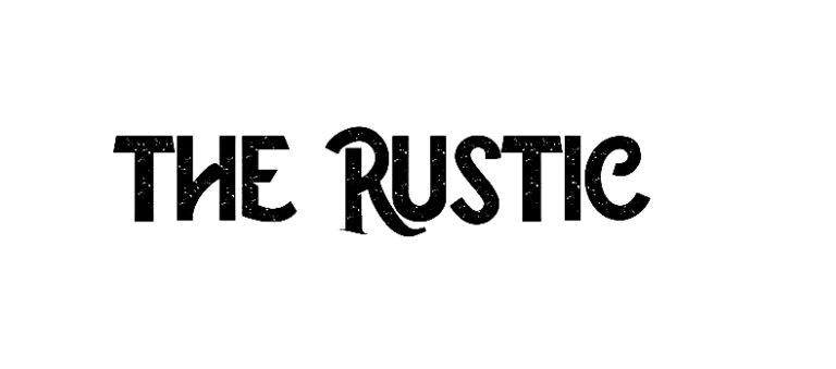 The Rustic font - Dafont Style