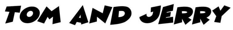All Tom and Jerry Font Collection - Dafont Style