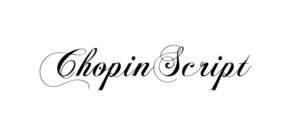 Chopin Script Font - Dafont Style