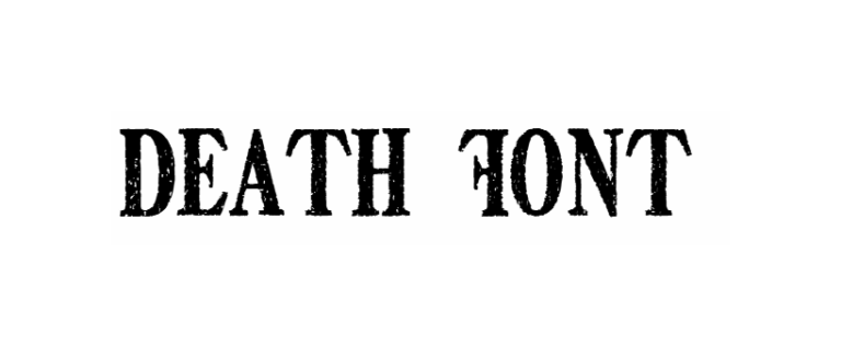 Death Font